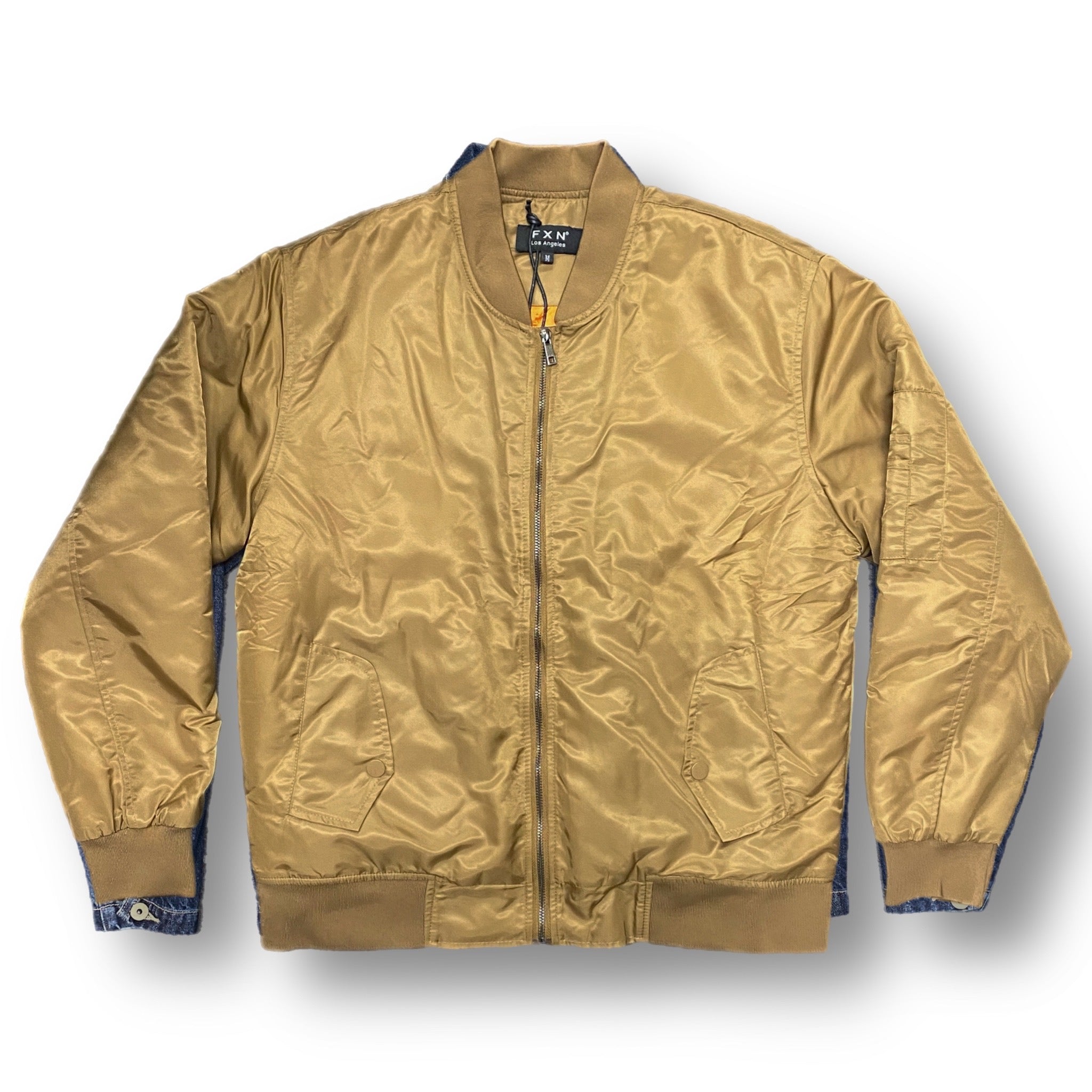 BOMBER MA-1 JACKET - BROWN – FXN menswear BOMBER MA-1 JACKET - BROWN – FXN menswear